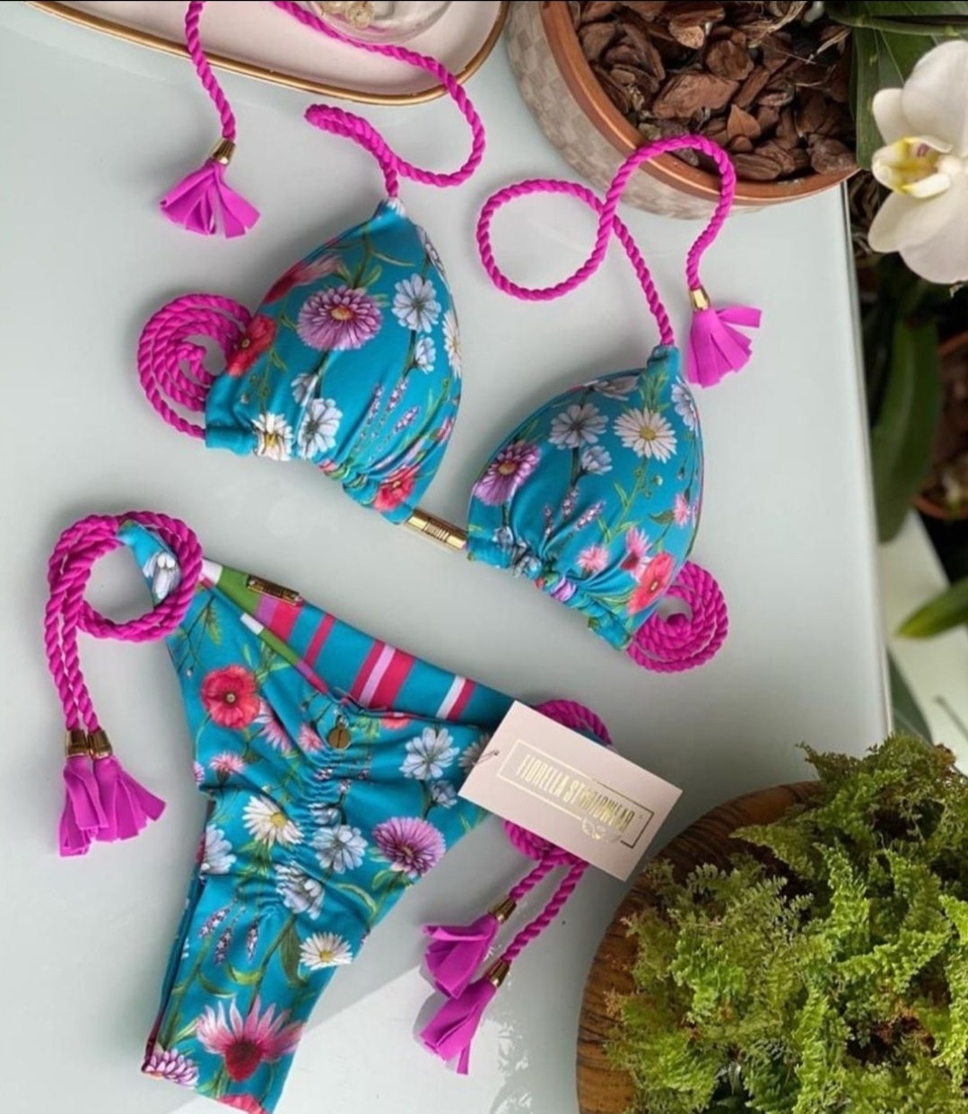 Biquini Giovanella Floral | Luxos da Cintia